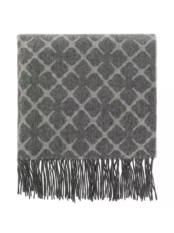 BY MALENE BIRGER Ortega Monogram-pattern Scarf