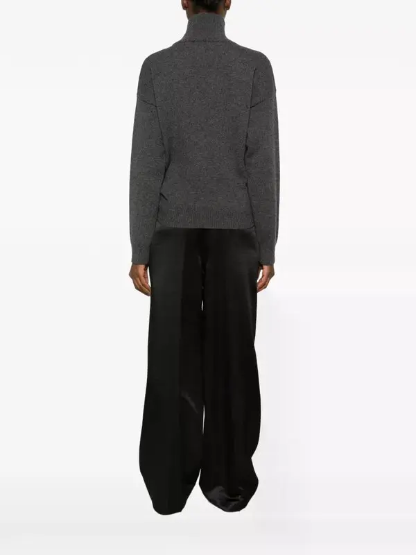 RÓHE Sculptural Wrap-detail Turtleneck Sweater