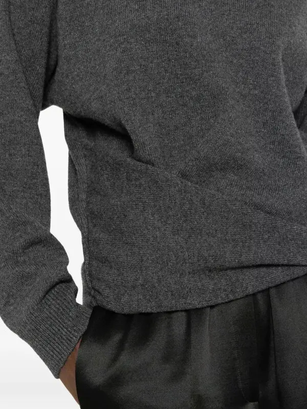 RÓHE Sculptural Wrap-detail Turtleneck Sweater