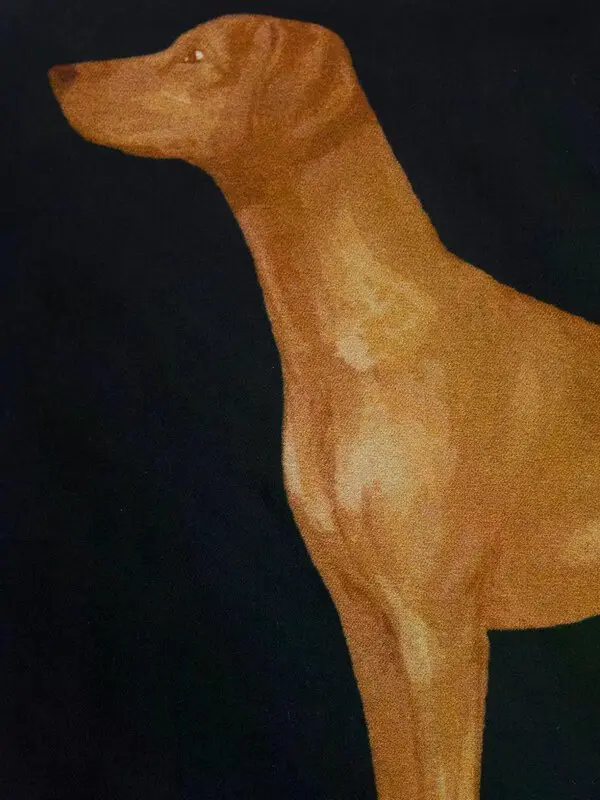 Ralph Lauren Dog-print Silk Scarf