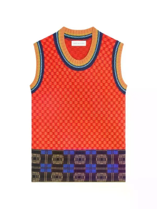 Dries Van Noten Jacquard Wool Sweater