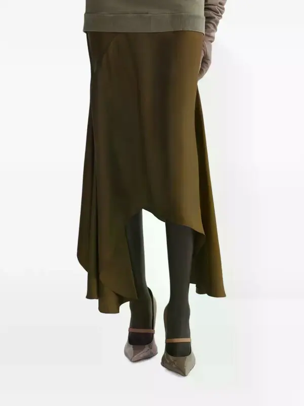 MUGLER Asymetric Fluid Skirt