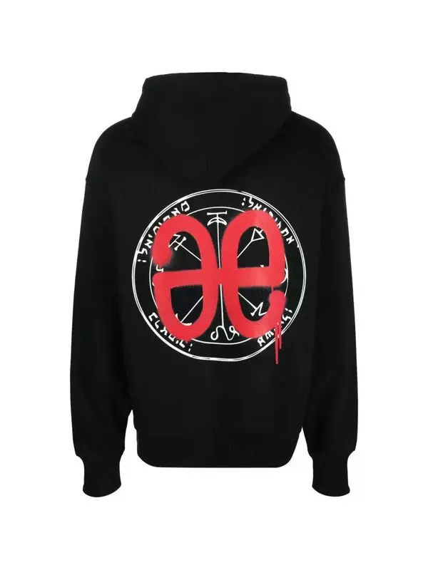 EGONLAB Graphic-print Drawstring Hoodie