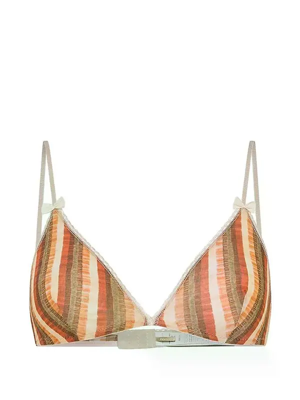 Momoni Amethist Triangle Bra - Orange