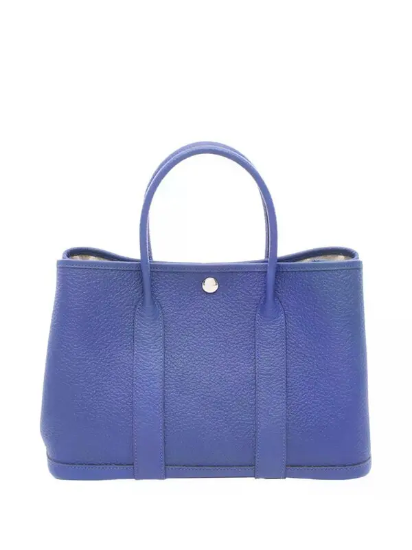 Hermès 2019 Country Garden Party 30 Tote Bag - Blue