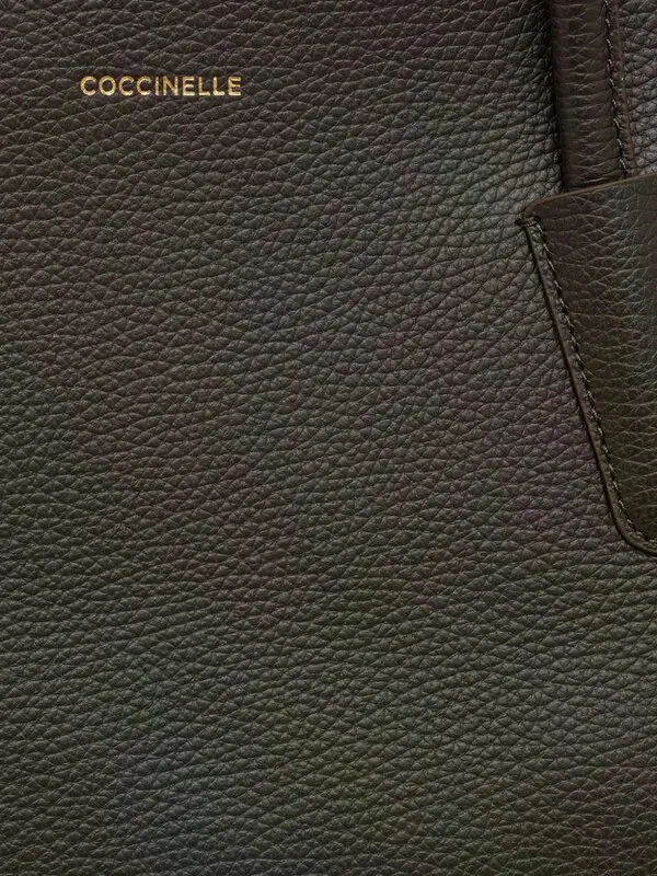 COCCINELLE Ladybug Grained Tote Bag
