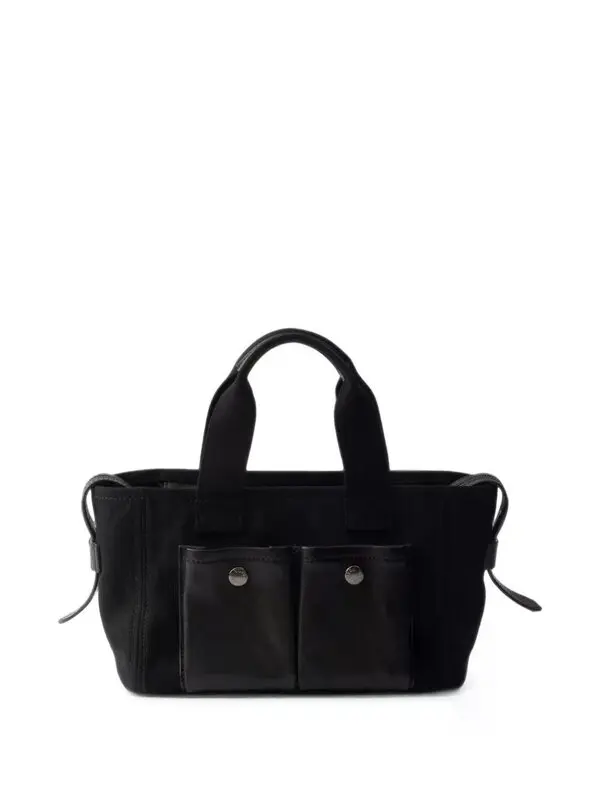 Prada Route Medium Leather Tote Bag