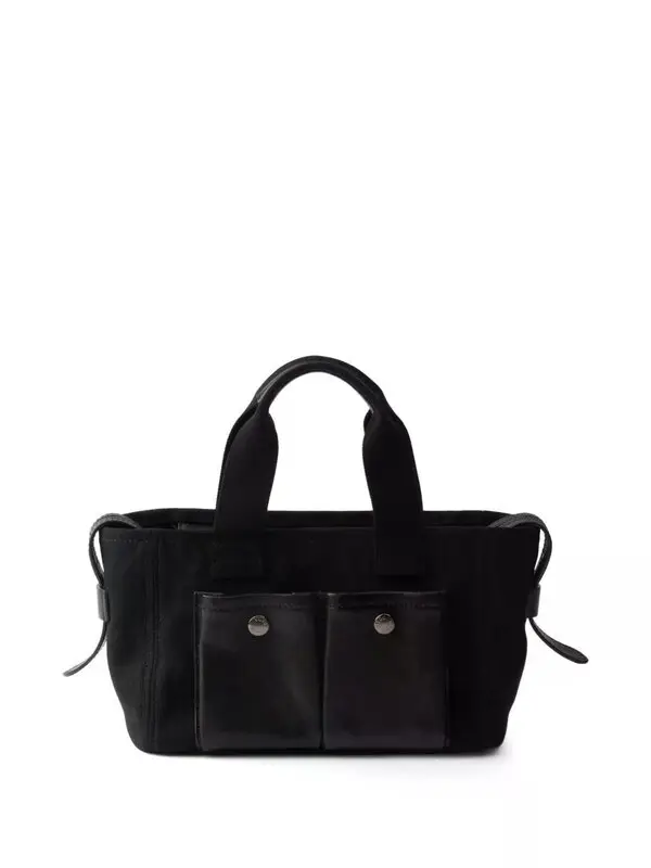 Prada Route Medium Leather Tote Bag
