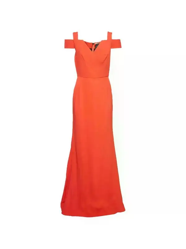 Roland Mouret Erskin Off-shoulder Maxi Dress