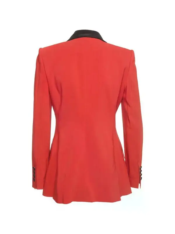 Dolce & Gabbana Velvet Collar Tailored Blazer