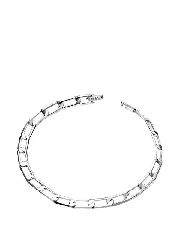 MARIA BLACK Brick Link-chain Bracelet - Silver