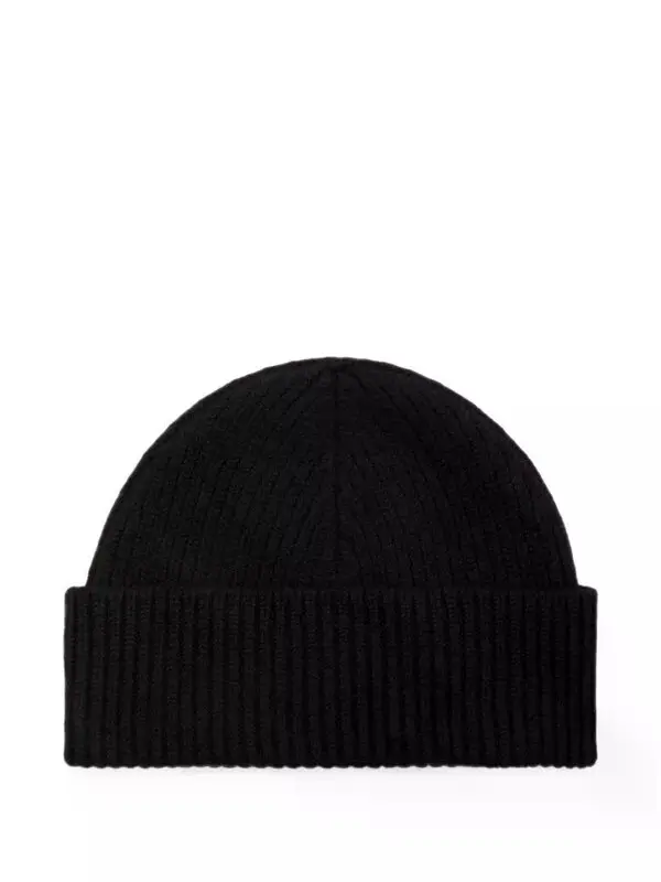 AMI Paris Wool Beanie With De Coeur