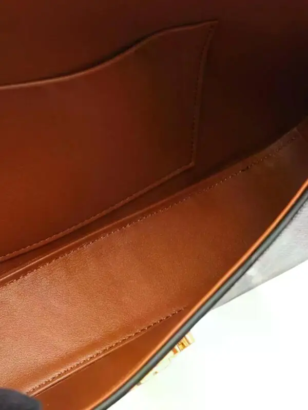 Celine 2000-2026 Medium Triomphe Coated Canvas Laura Crossbody Bag
