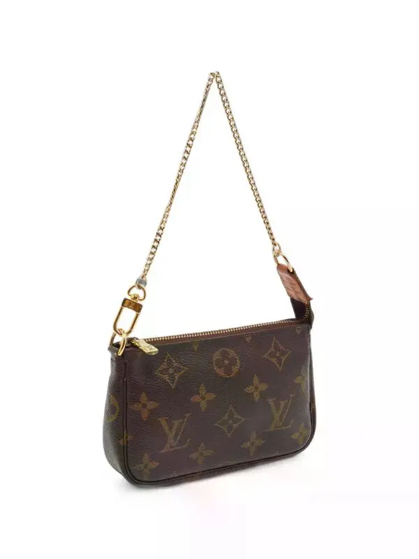 LOUIS VUITTON Pochette Accessoires Monogram Canvas Mini Bag