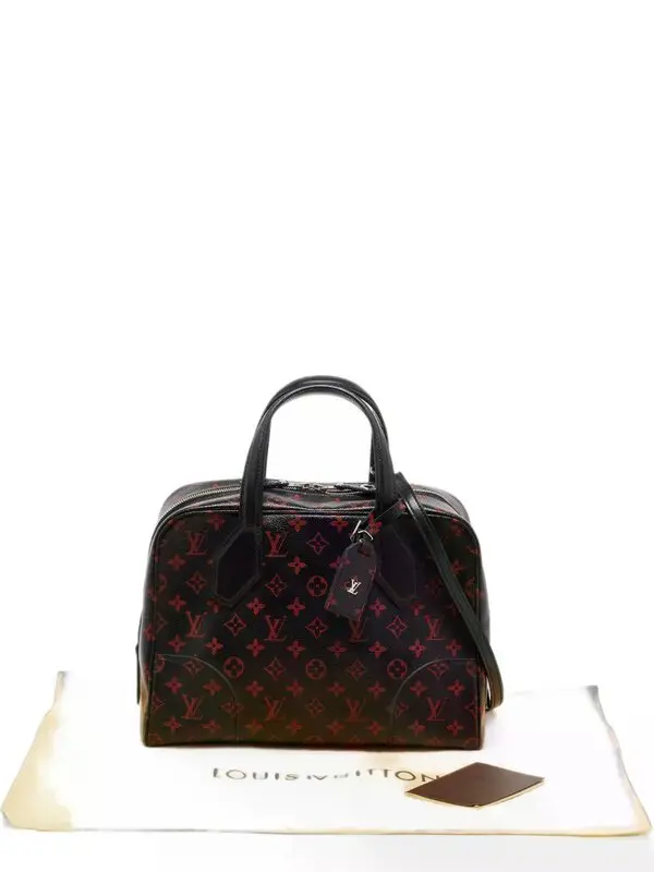 LOUIS VUITTON 2015 Mm Dora Soft Monogram Tote Bag