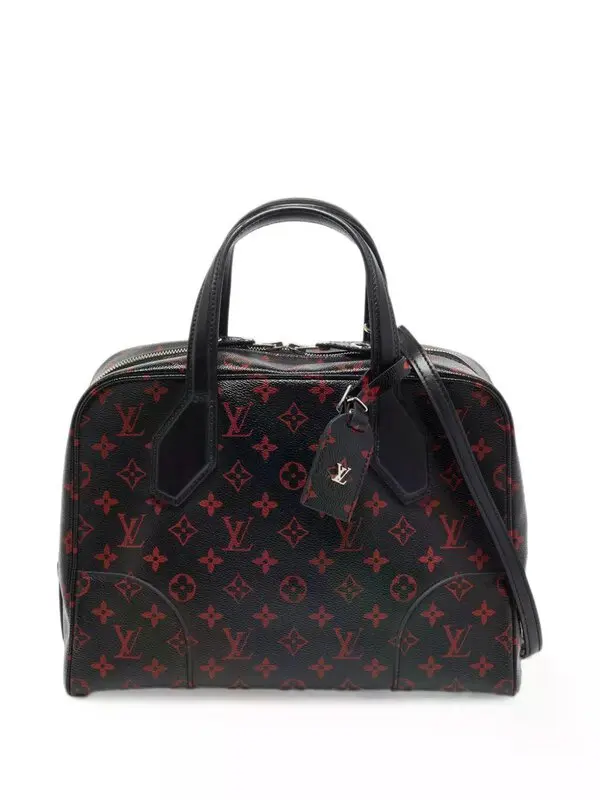 LOUIS VUITTON 2015 Mm Dora Soft Monogram Tote Bag