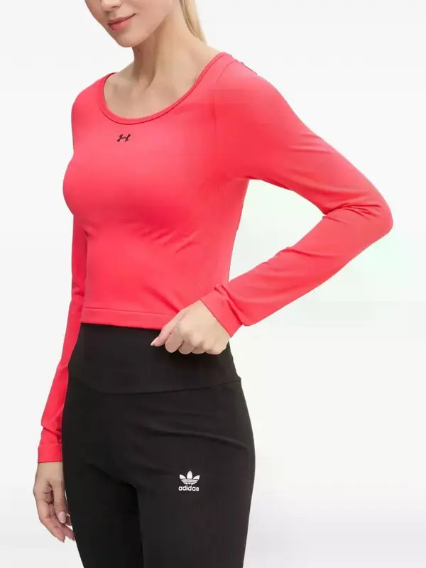 Under Armour Logo-print Cropped T-shirt