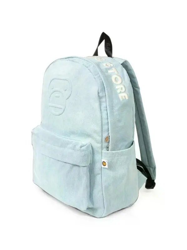 A BATHING APE Baby Milo Embroidered Backpack