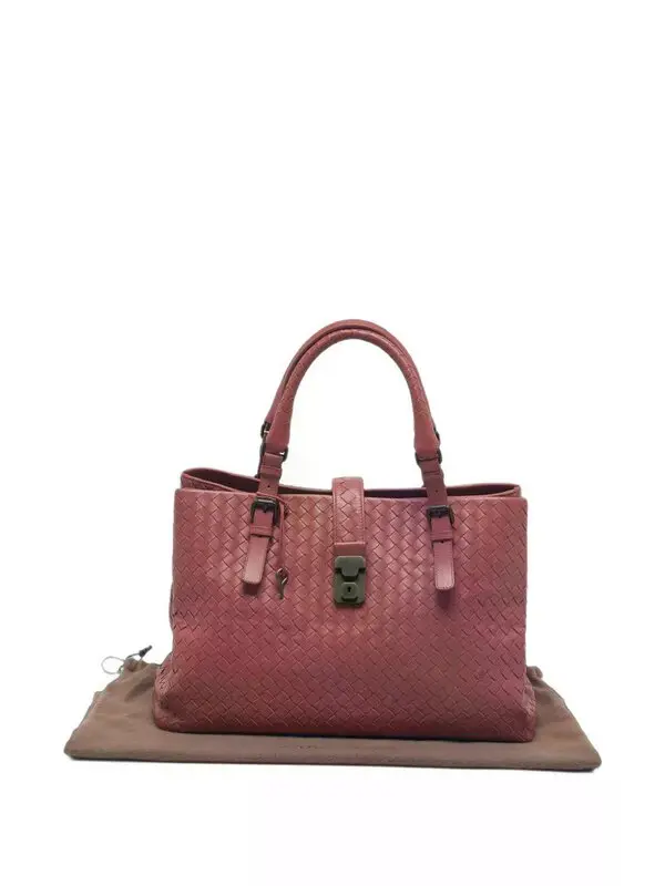 Bottega Veneta Medium Roma Intrecciato Tote Bag