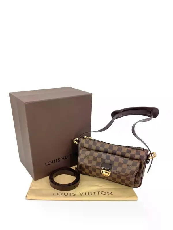 LOUIS VUITTON 2000-2010 Damier Ebene Ravello Gm Satchel