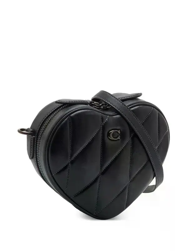 COACH VINTAGE Heart Quilted Shoulder Bag