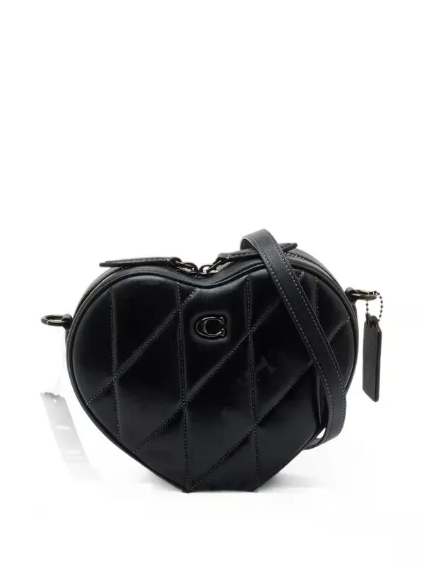 COACH VINTAGE Heart Quilted Shoulder Bag