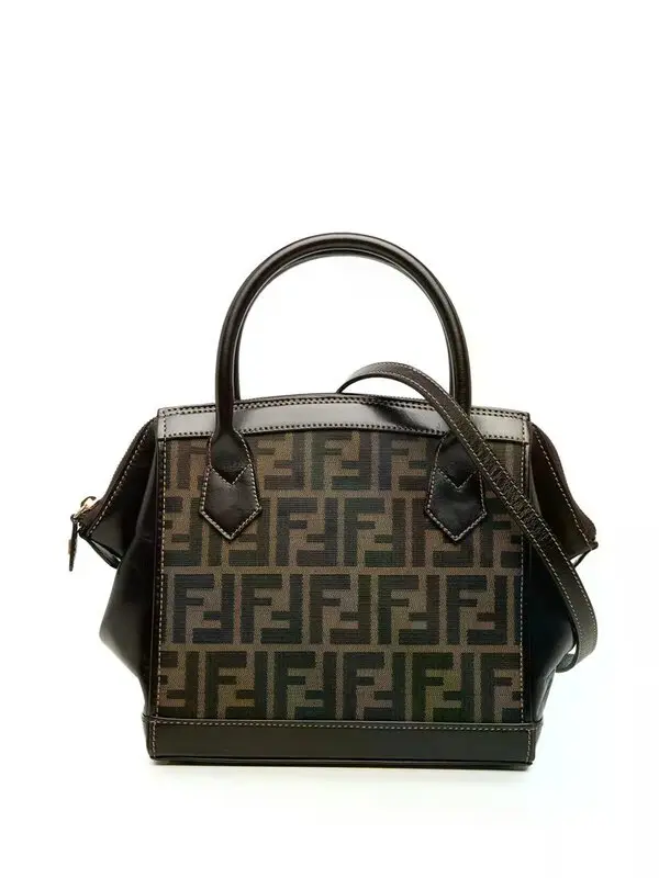 Fendi 2000-2010 Zucca Canvas Satchel