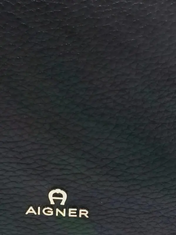 AIGNER Small Ivy Leather Tote Bag