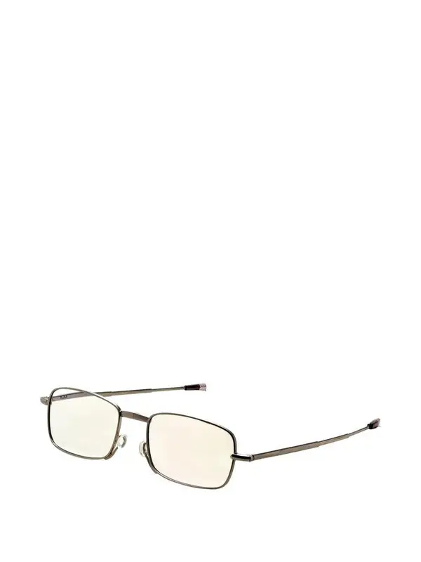 Tumi Rectangle-frame Sunglasses - Grey
