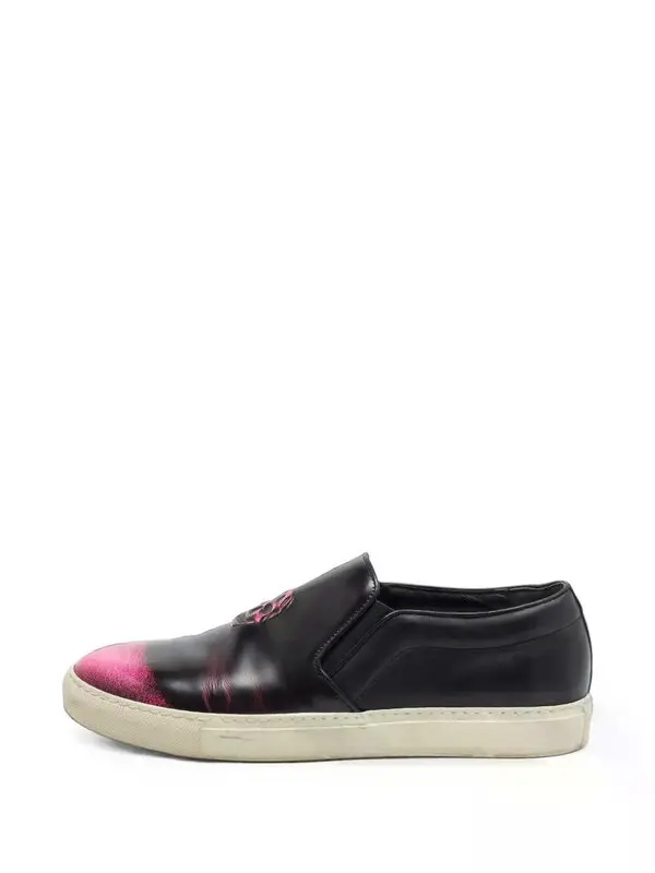 Alexander McQueen Skull Slip-on Sneakers