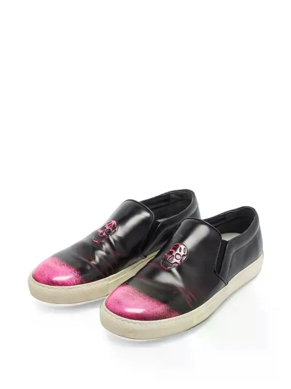 Alexander McQueen Skull Slip-on Sneakers
