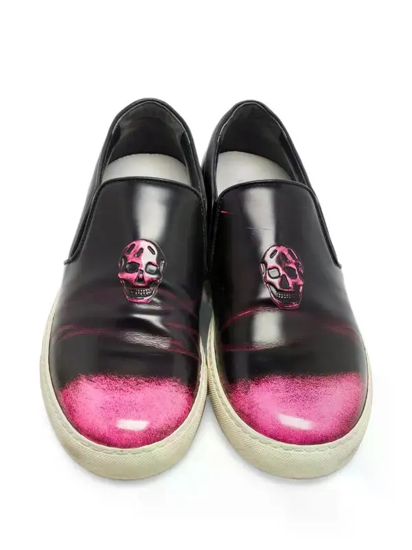 Alexander McQueen Skull Slip-on Sneakers
