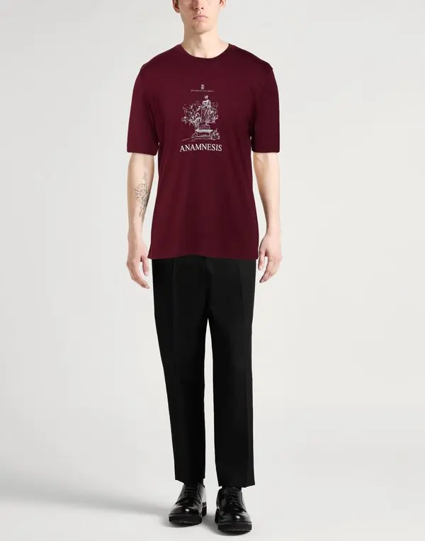 Brunello Cucinelli T-shirt Size Cotton - Red
