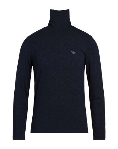 Emporio Armani T-shirt Size Viscose, Polyester, Elastane - Navy