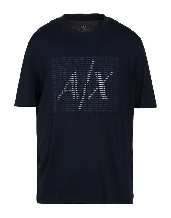 Armani Exchange T-shirt Khaki Size Cotton - Navy
