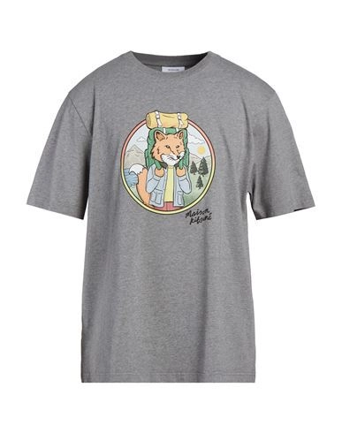 Maison Kitsuné T-shirt Size Cotton - Grey