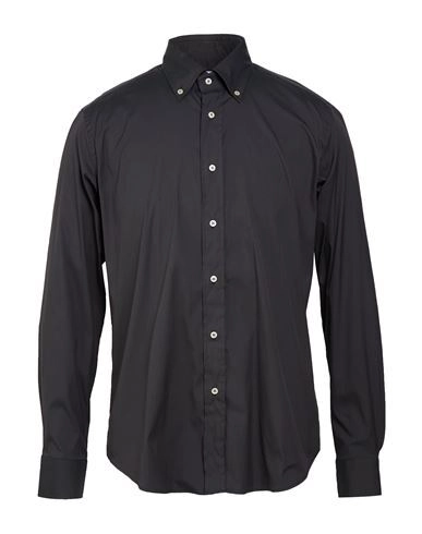ROBERT FRIEDMAN Shirt Charcoal Size Cotton, Polyamide, Elastane
