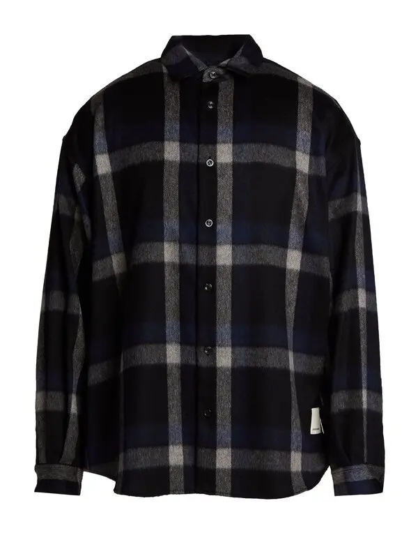 Emporio Armani Shirt Size Wool, Polyester, Polyamide, Acrylic, Viscose