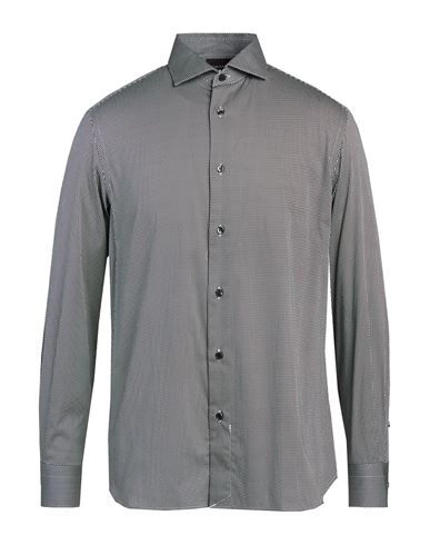 Emporio Armani Shirt Size Cotton, Elastane - Black