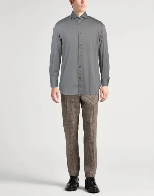 Emporio Armani Shirt Size Cotton, Elastane - Black