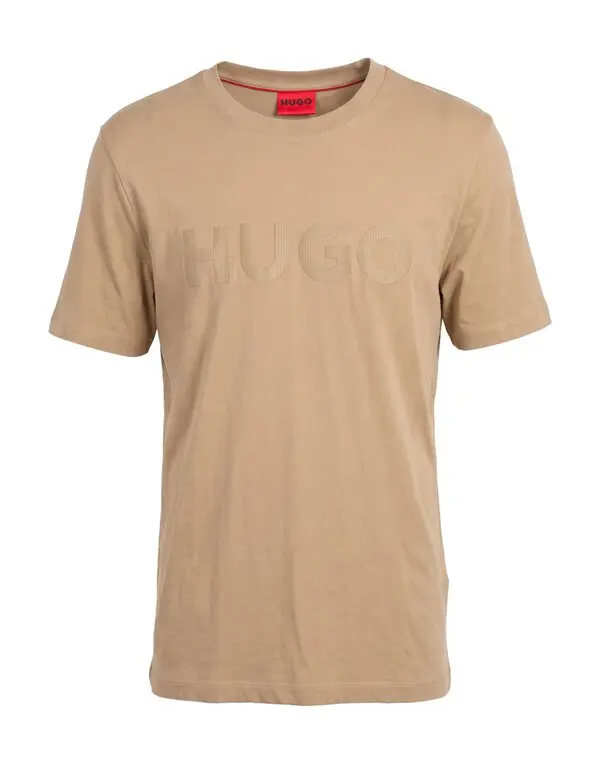 Hugo T-shirt Size Cotton - Beige