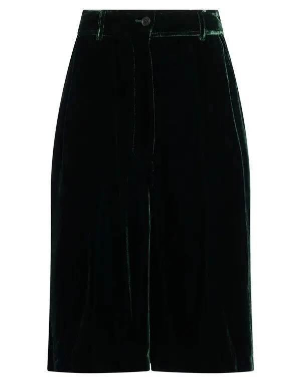 Aspesi Shorts & Bermuda Shorts Dark Size Viscose, Silk
