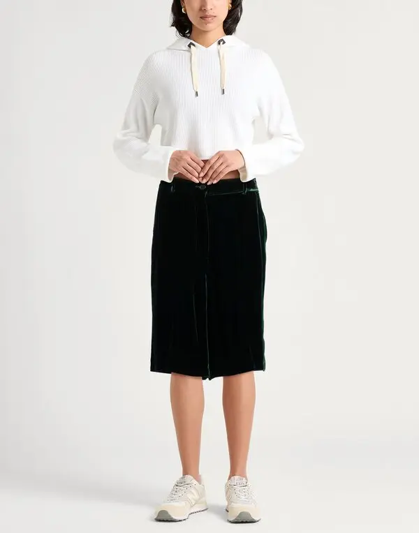Aspesi Shorts & Bermuda Shorts Dark Size Viscose, Silk