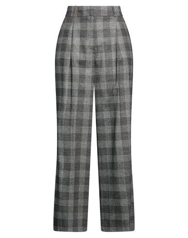 Peserico Pants Charcoal Size Virgin Wool, Cashmere, Polyester, Polyamide, Elastane
