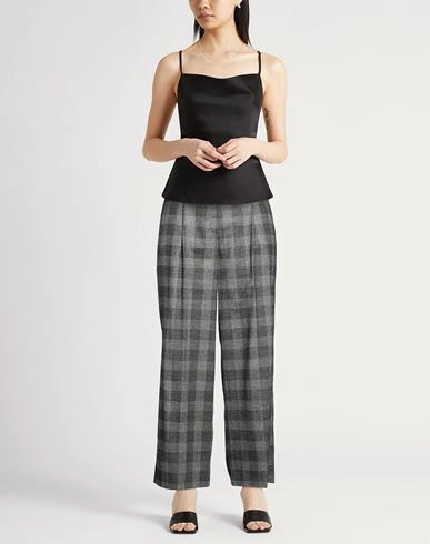 Peserico Pants Charcoal Size Virgin Wool, Cashmere, Polyester, Polyamide, Elastane