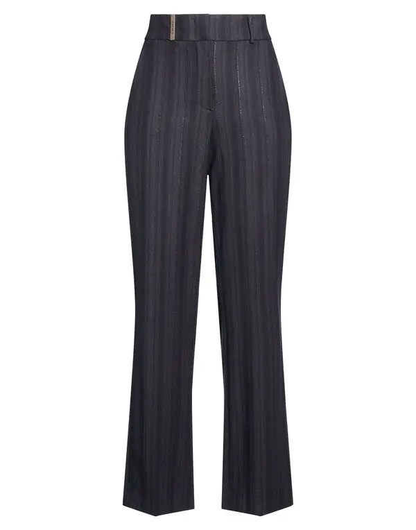 Peserico Pants Midnight Size Virgin Wool, Elastane, Viscose, Polyester, Polyamide