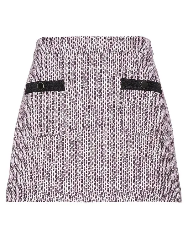 Liu Jo Mini Skirt Size Cotton, Acrylic, Polyester, Polyamide, Metallic Polyester
