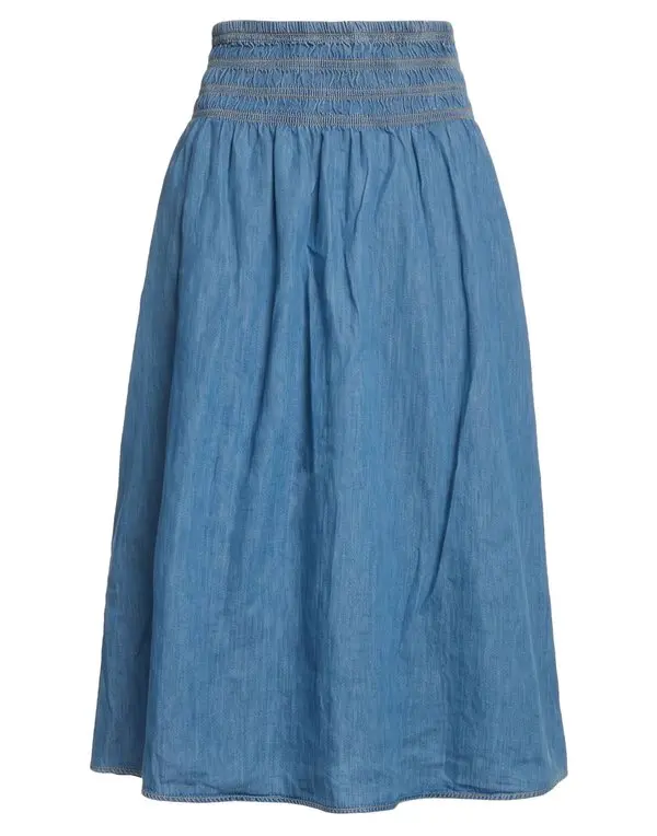 Maje Denim Skirt Size Cotton