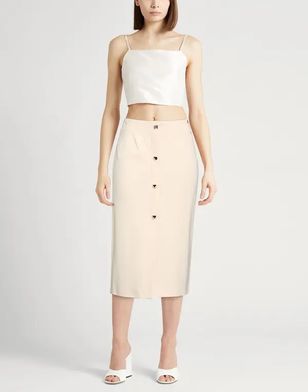 Liu Jo Midi Skirt Size Viscose, Polyamide, Elastane