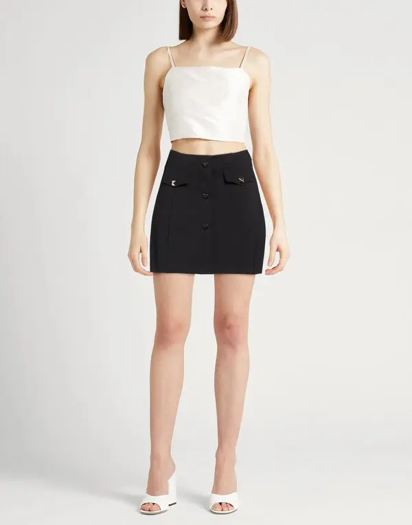 Liu Jo Mini Skirt Size Viscose, Polyamide, Elastane
